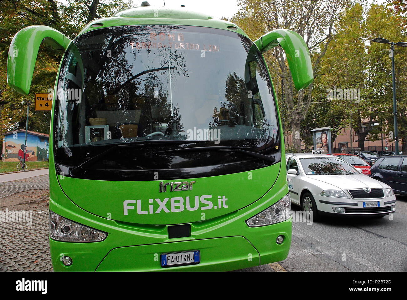 Turin bus stop hi-res stock photography and images - Alamy