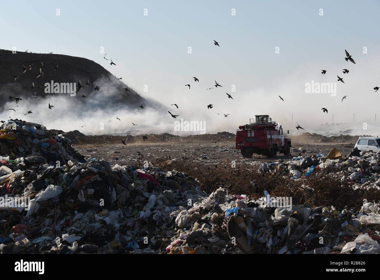 Fire engine in town hi-res stock photography and images - Alamy