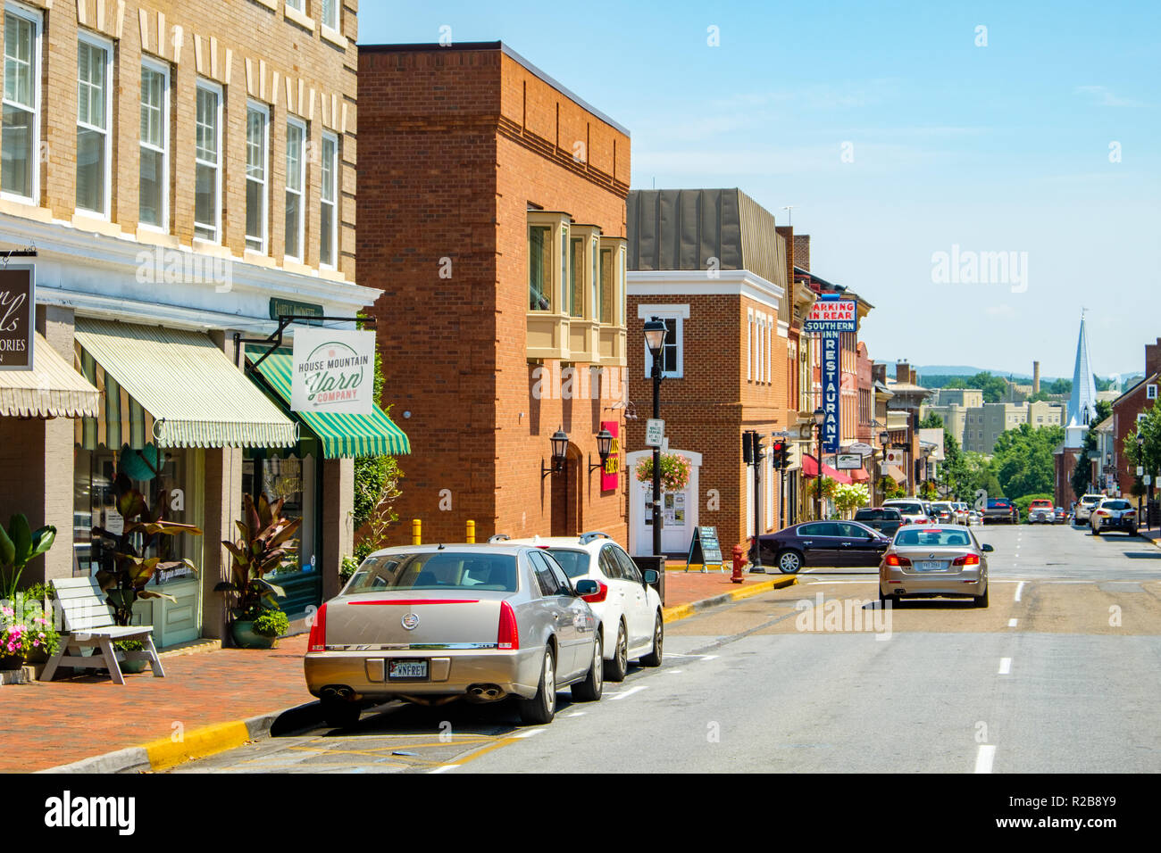 South Main Street, Lexington, Virginia Stock Photo - Alamy