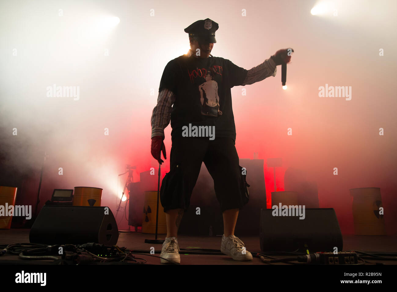 BARCELONA - JUN 15: Yung Lean (rap trap band) perform in concert at ...
