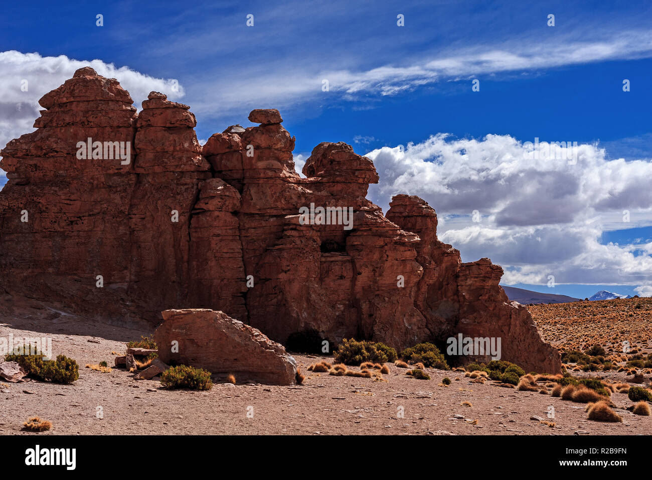 Rocks Valley landscape in the Altiplano of Bolivia Stock Photo - Alamy