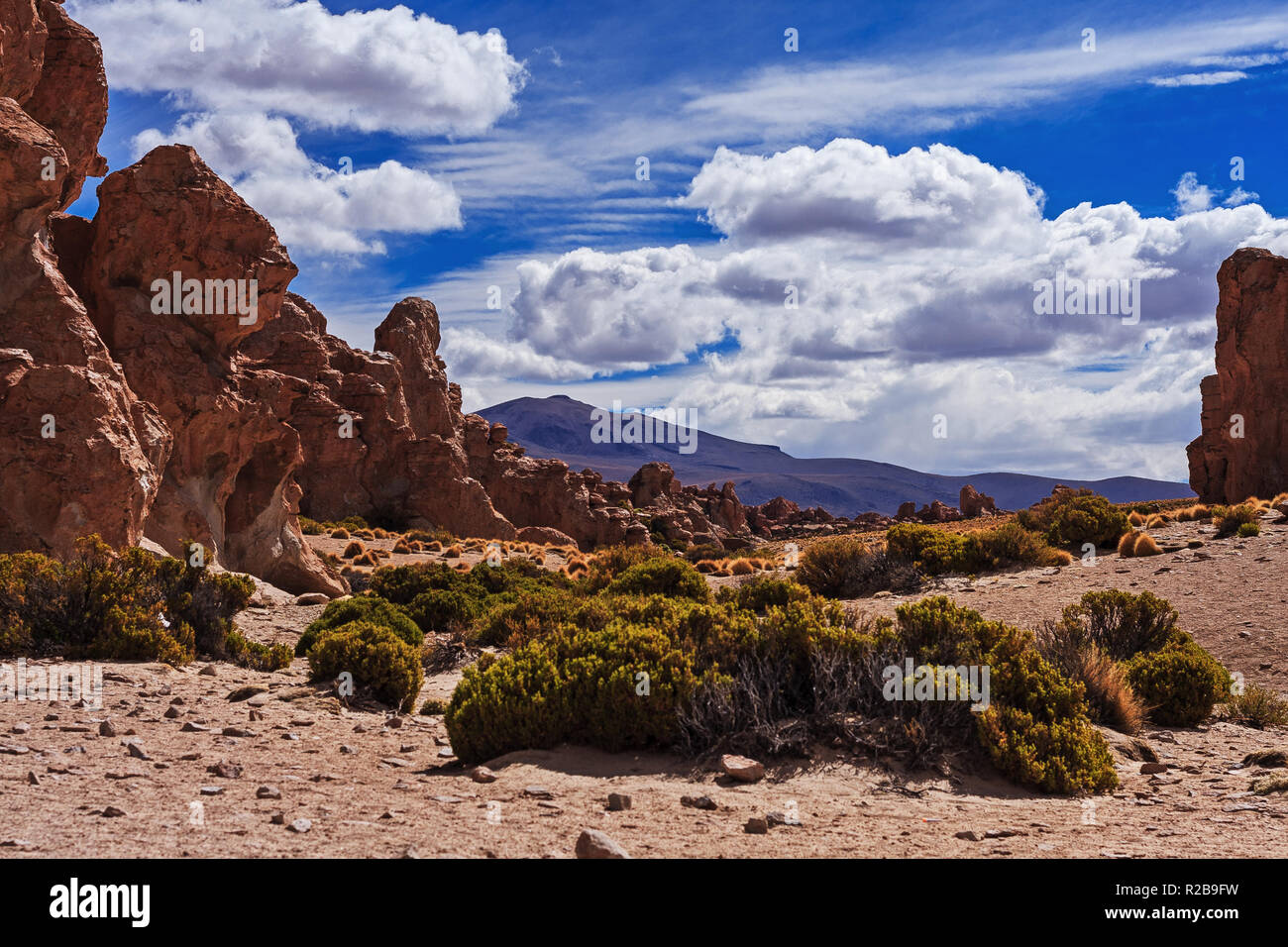 Rocks Valley landscape in the Altiplano of Bolivia Stock Photo - Alamy