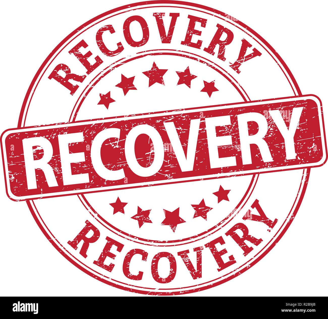 Certificate of recovery Stock Vector Images - Alamy