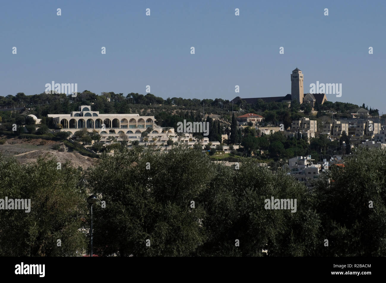 Ascension tower jerusalem hi-res stock photography and images - Alamy
