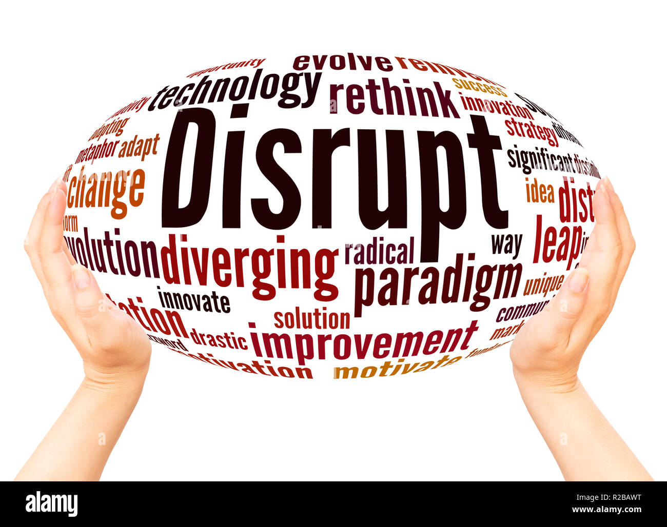 Paradigm shift concept word cloud hi-res stock photography and images ...