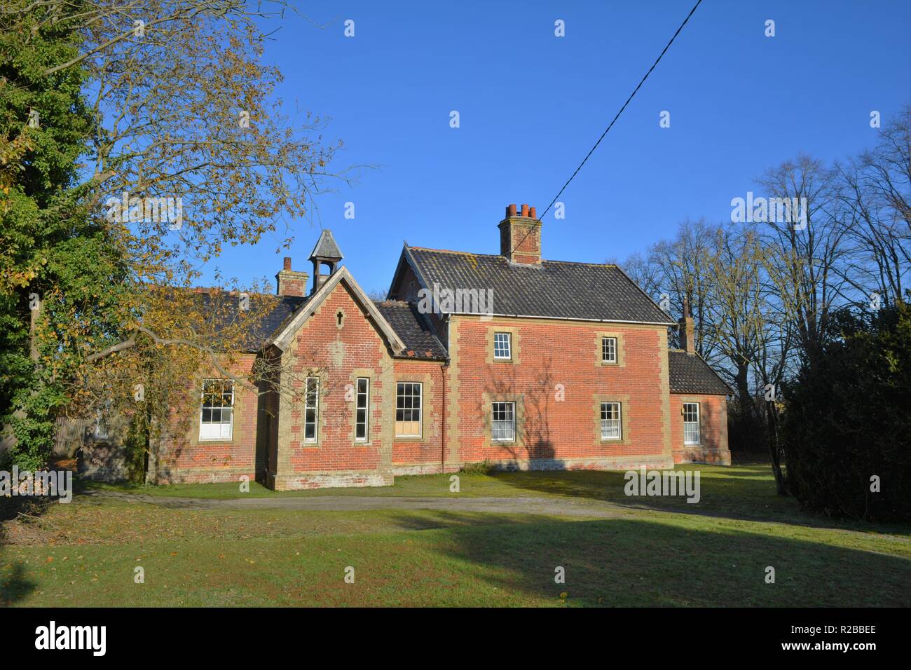 Barnham Suffolk country village in November on 100 anniversary of the ...