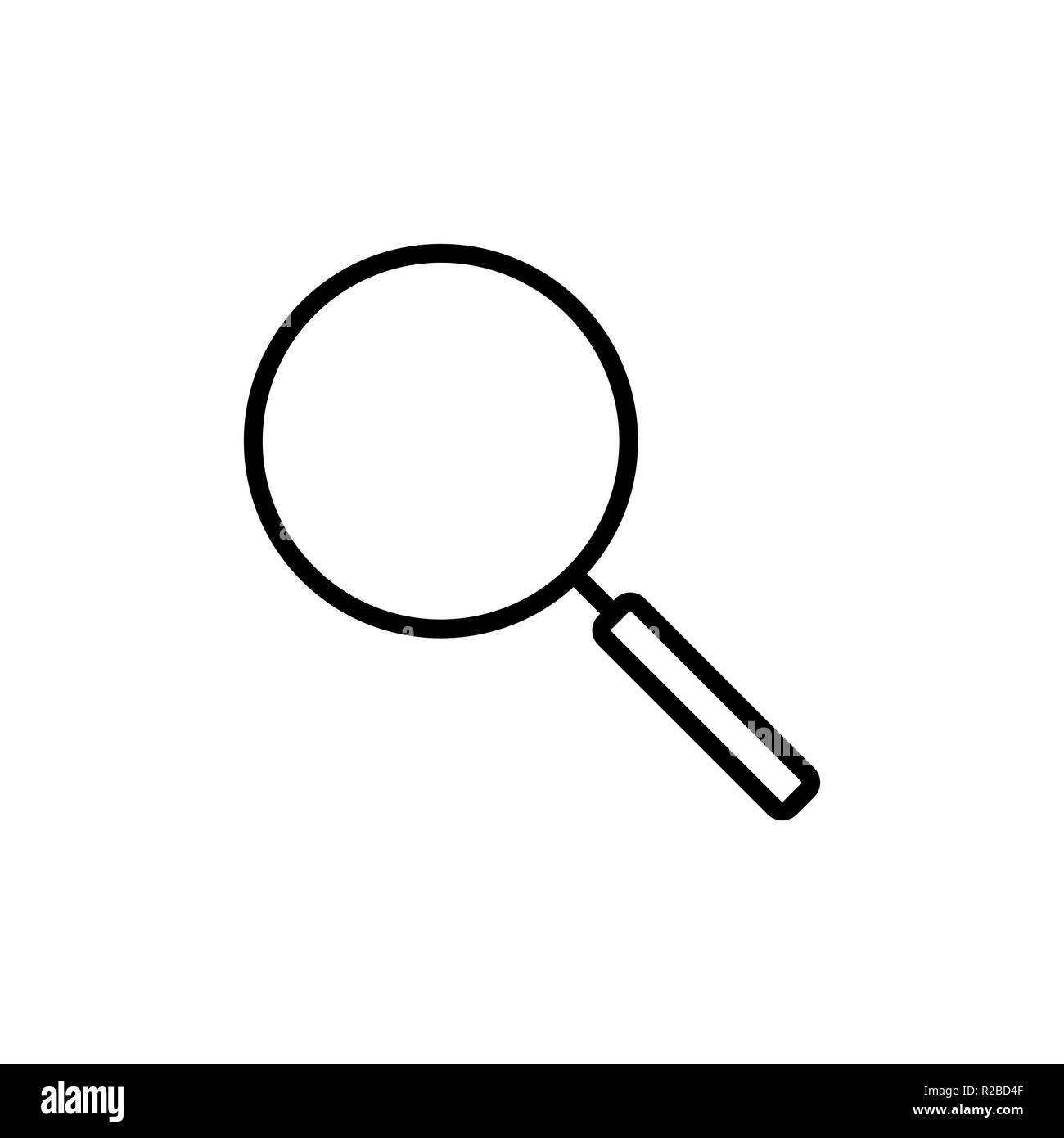Vector illustration, flat design Magnifying Stock Vector Image & Art ...