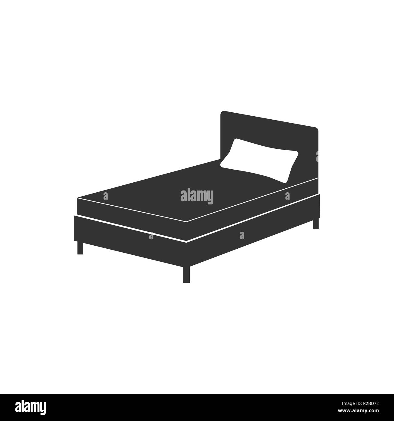 Hospital bed vector vectors Black and White Stock Photos & Images - Alamy