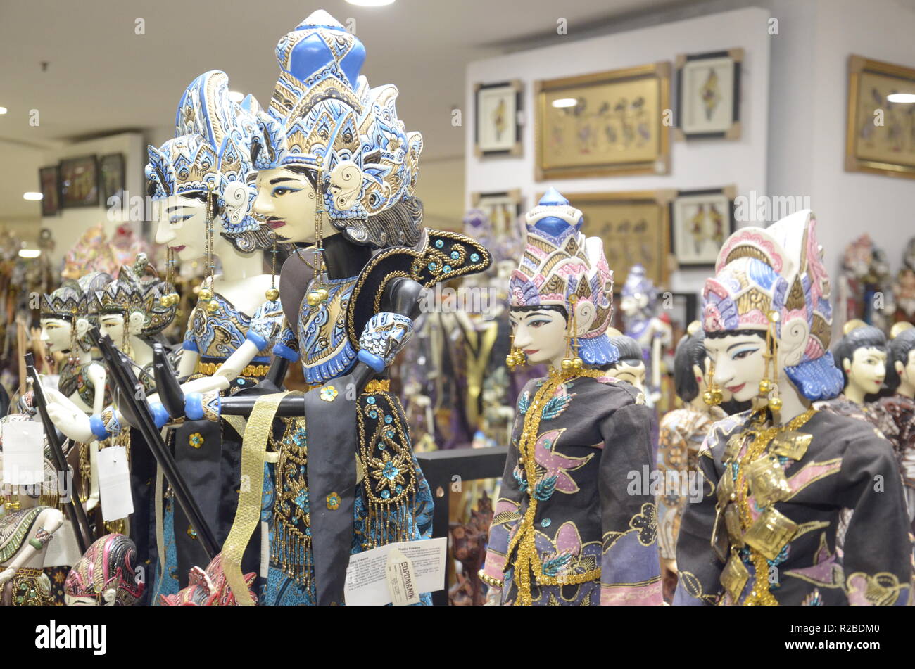 Puppet Wayang Golek,art culture from sunda, west Java, Indonesia Stock ...
