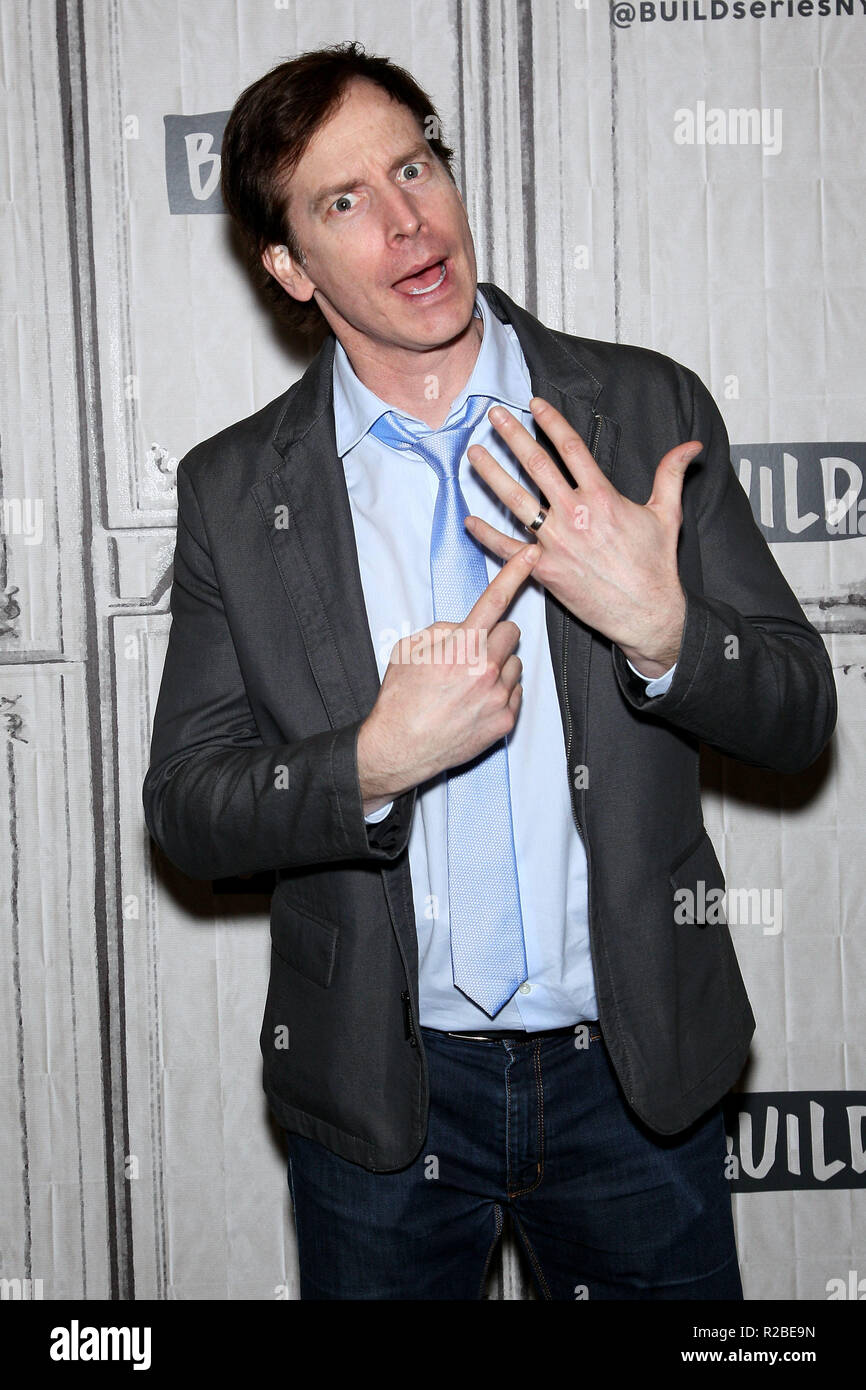 NEW YORK, NY - FEBRUARY 23: Rob Huebel attends AOL Build Presents to ...
