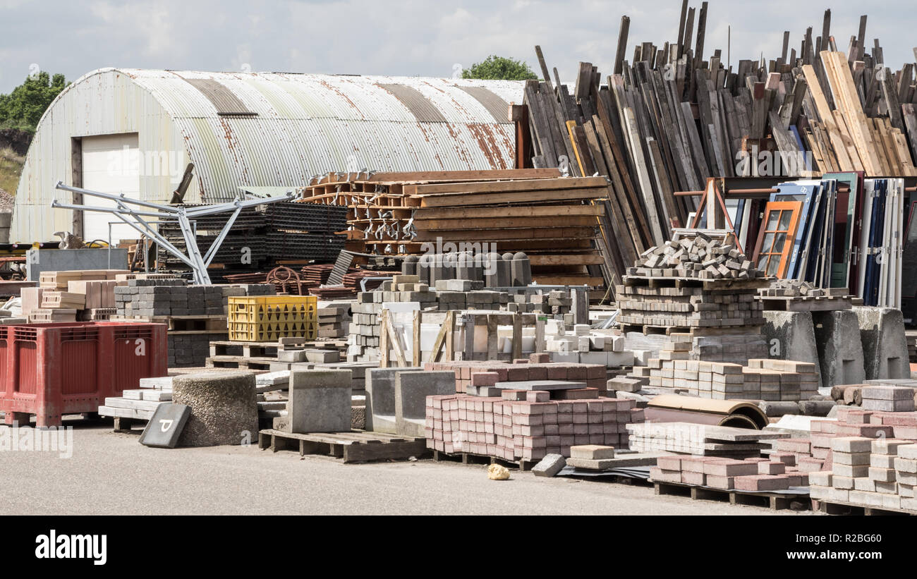 Demolition waste recycling hi-res stock photography and images - Alamy