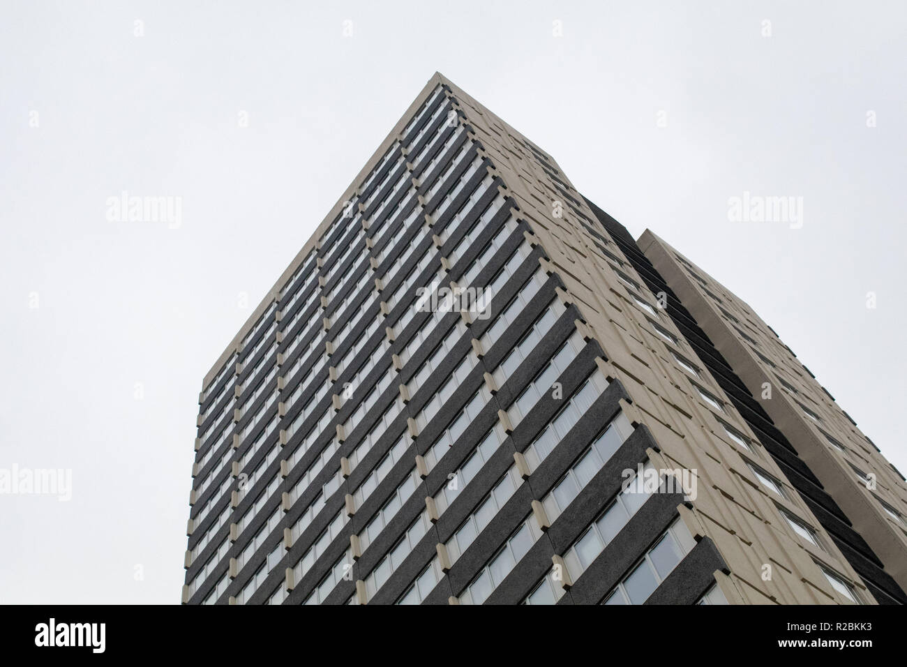 Newcastle upon Tyne/England - Janurary 10th 2018: Newcastle tower block ...
