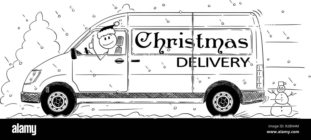 Delivery van driver hi-res stock photography and images - Alamy