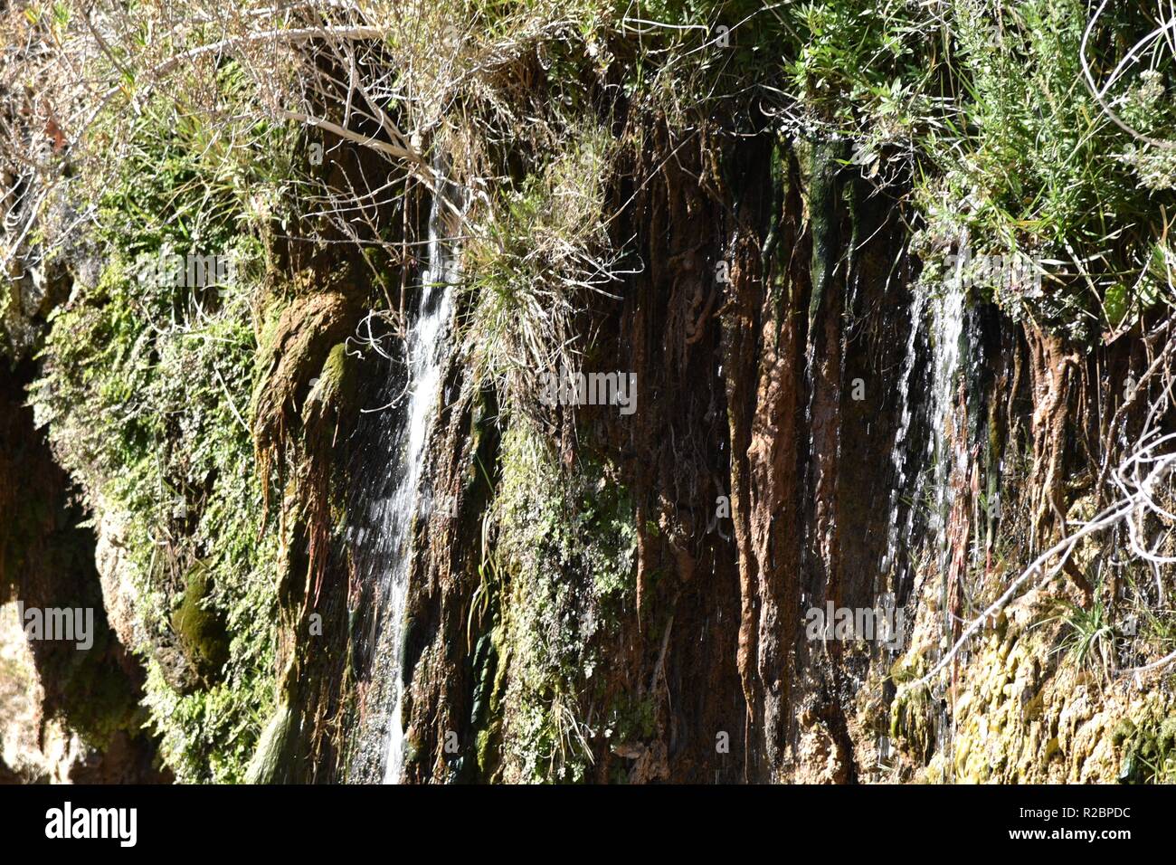 View from Tonto Natural Bridge State Park in Payson Arizona Stock Photo ...