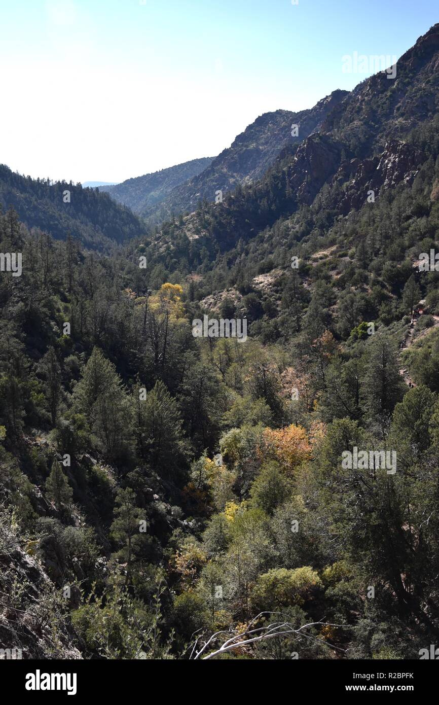 Views at Tonto Natural Bridge State Park in Payson Arizona Stock Photo ...