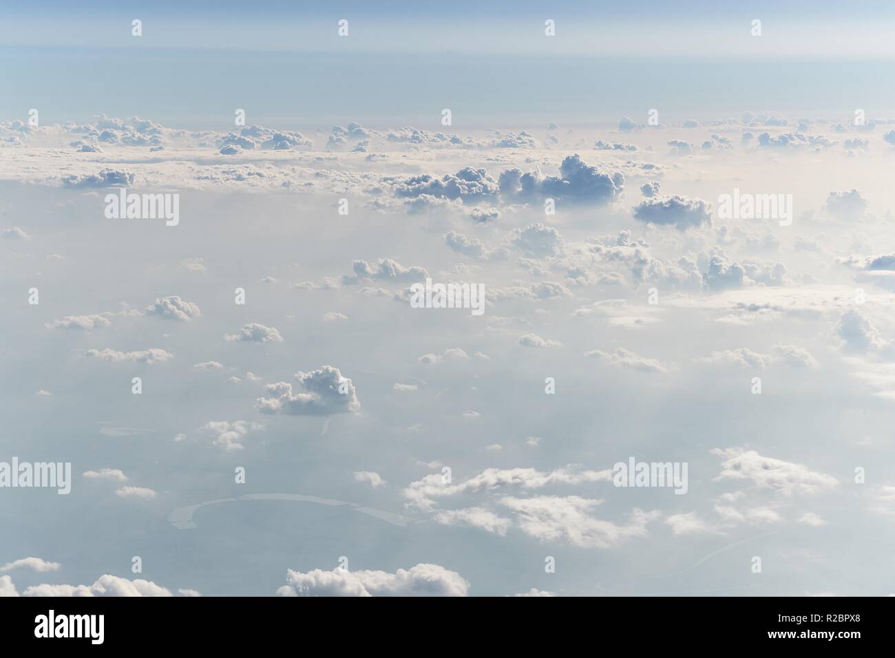 Clouds from above Stock Photo - Alamy