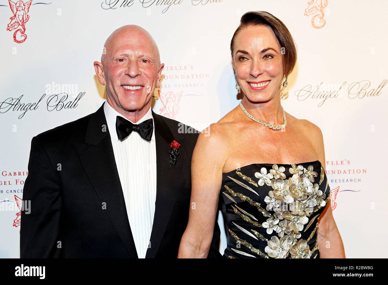 NEW YORK, NY - OCTOBER 22: Lester Smith and Sue Smith at Cipriani Wall ...