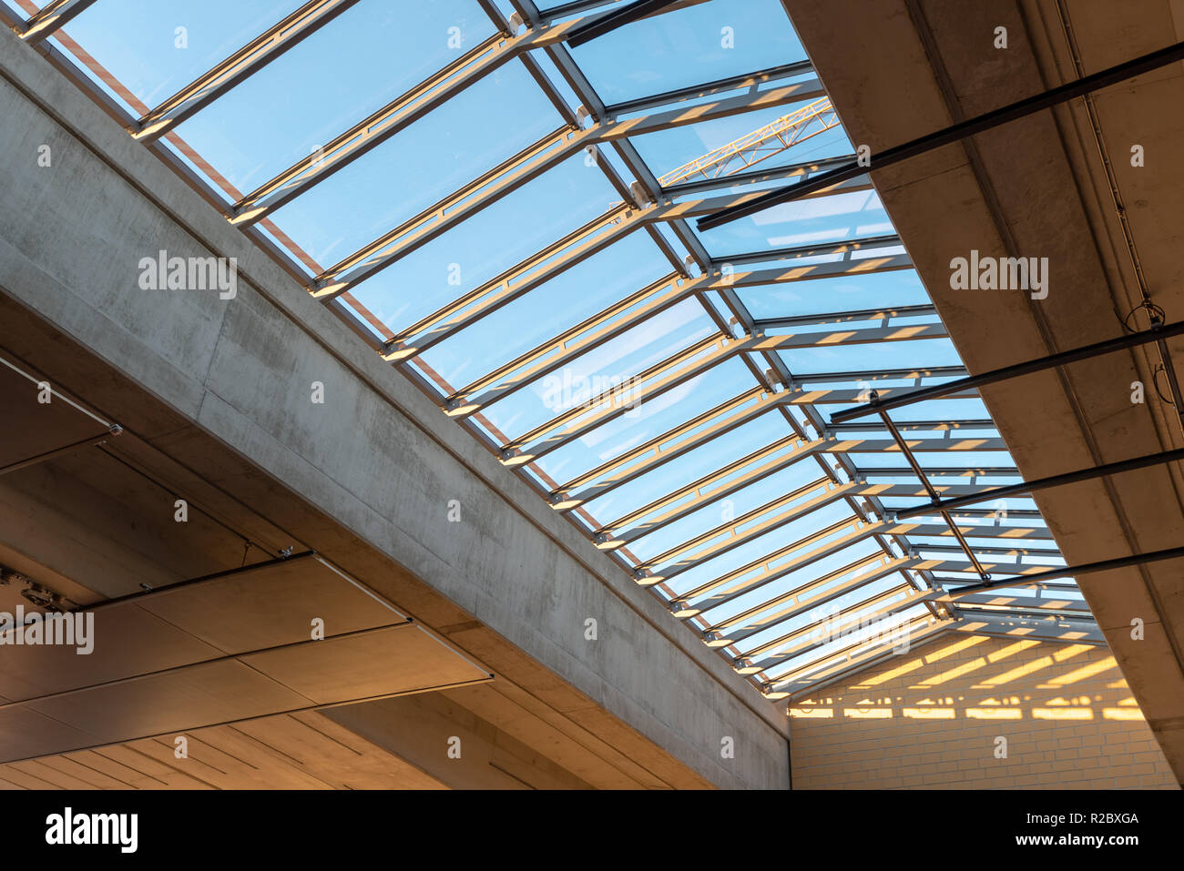 View of a window of a tunnel Stock Photo - Alamy