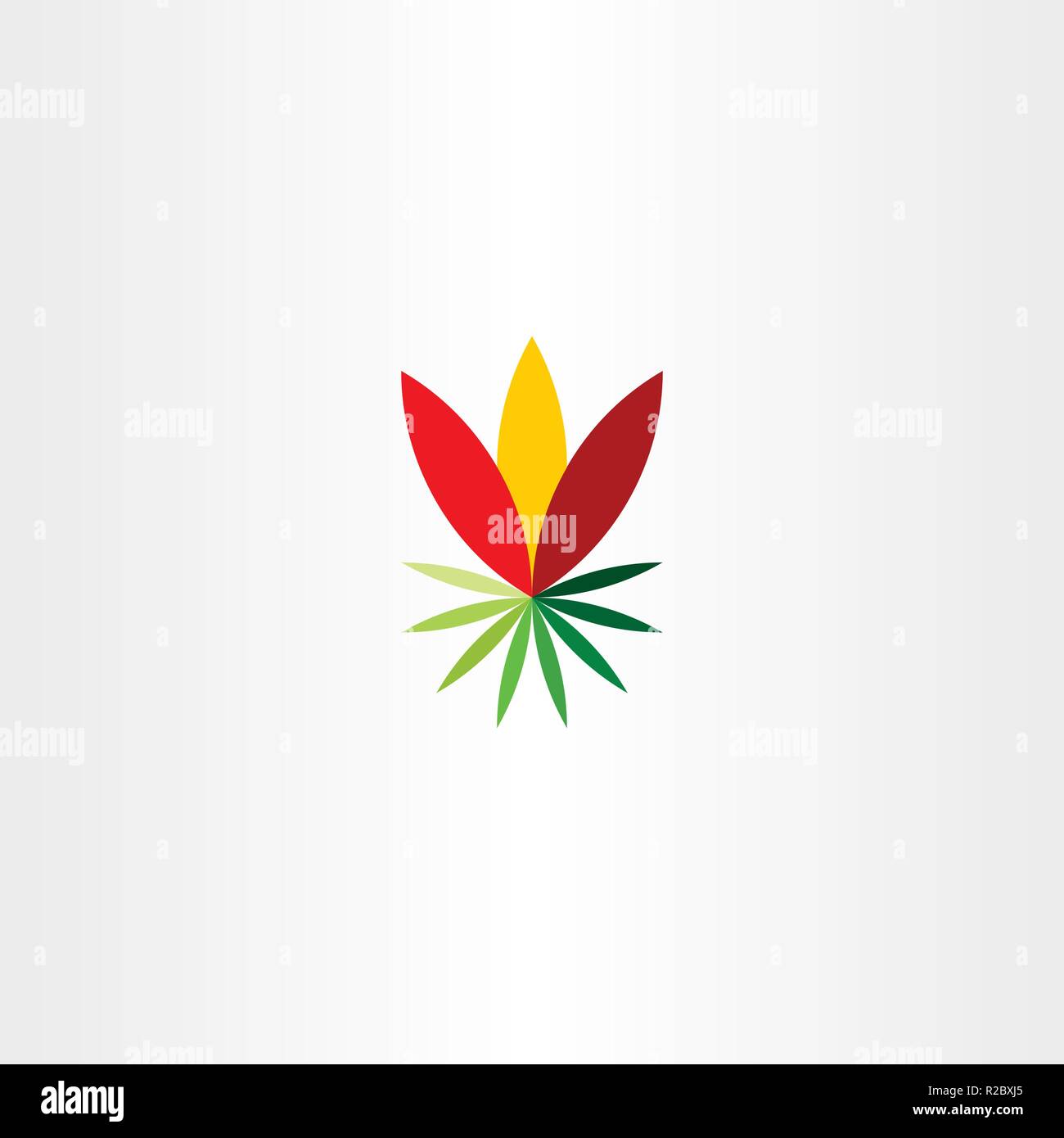 Flower logo vector hi-res stock photography and images - Alamy