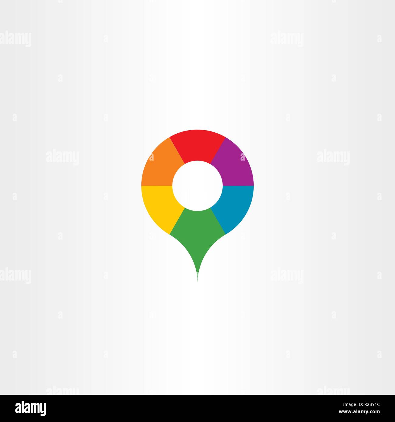 Map letter logo hi-res stock photography and images - Alamy