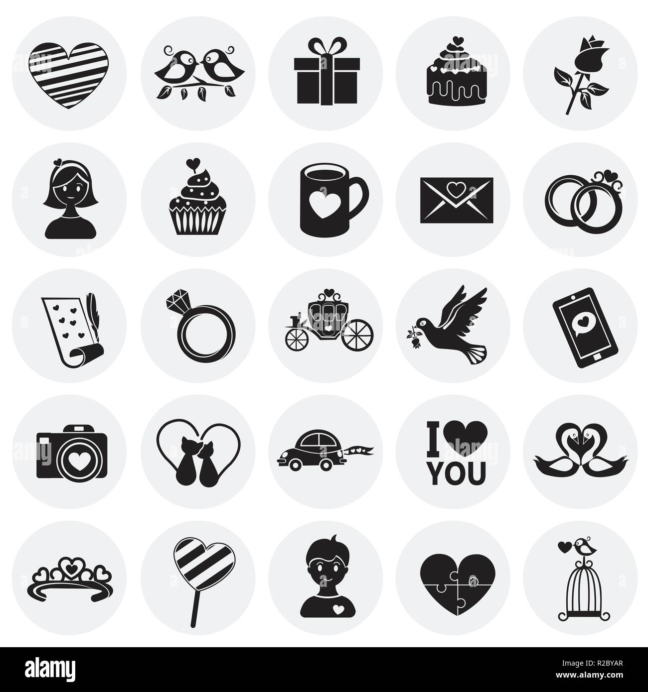 Bw lovers Stock Vector Images - Alamy