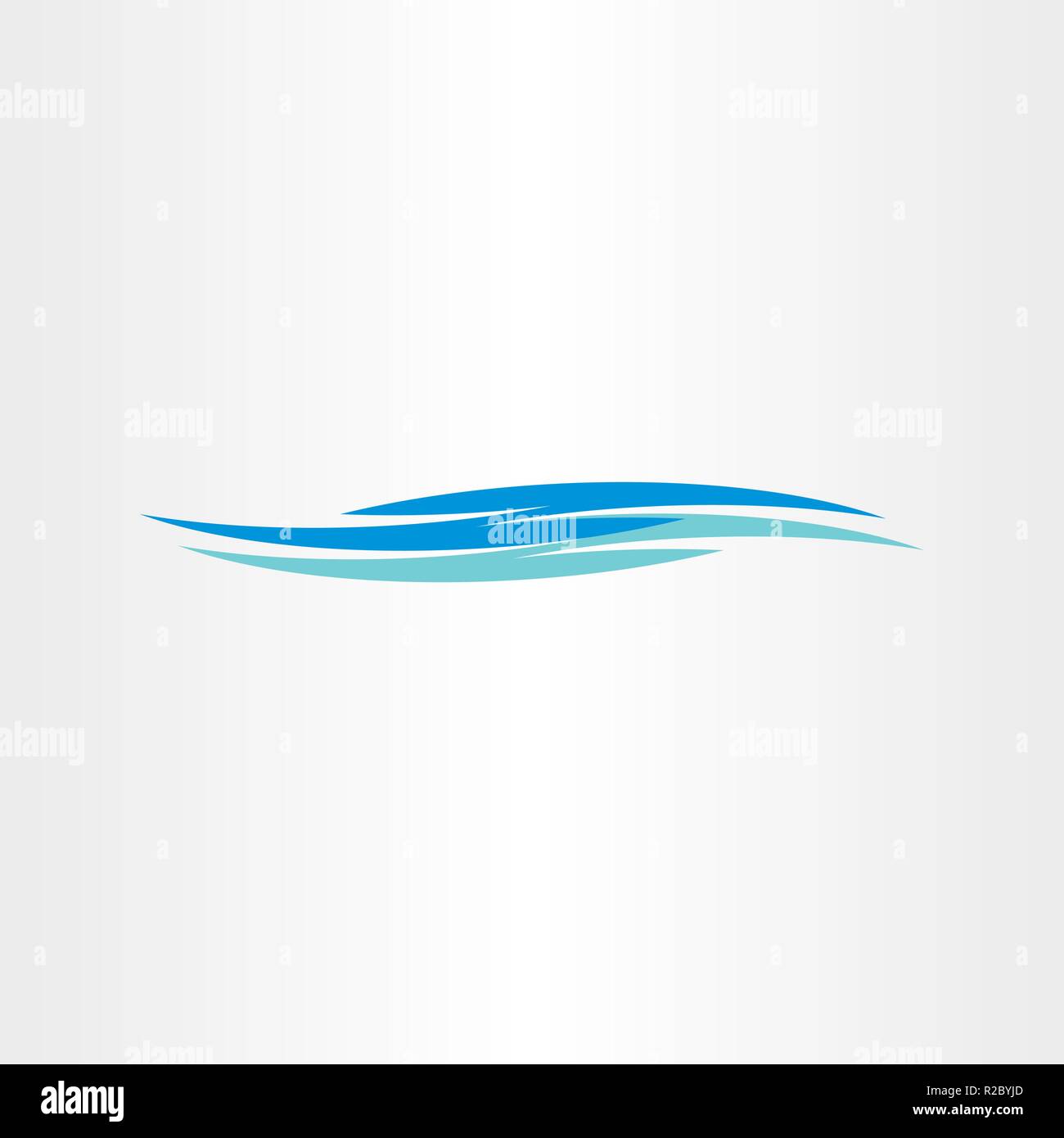 river flowing water waves logo icon design Stock Vector Image & Art - Alamy