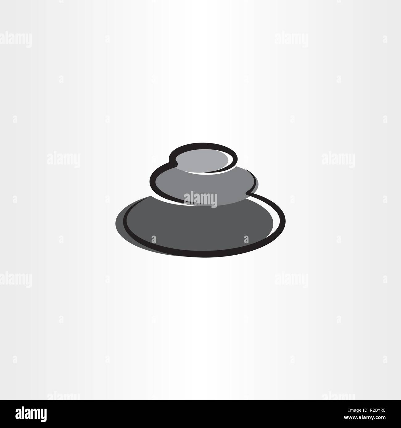 Balance stone logo hi-res stock photography and images - Alamy