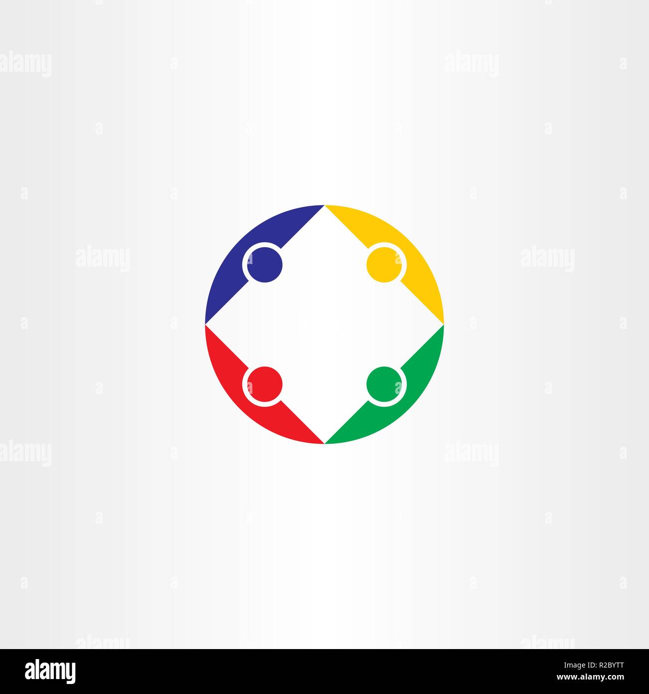 team people logo teamwork vector symbol Stock Vector Image & Art - Alamy
