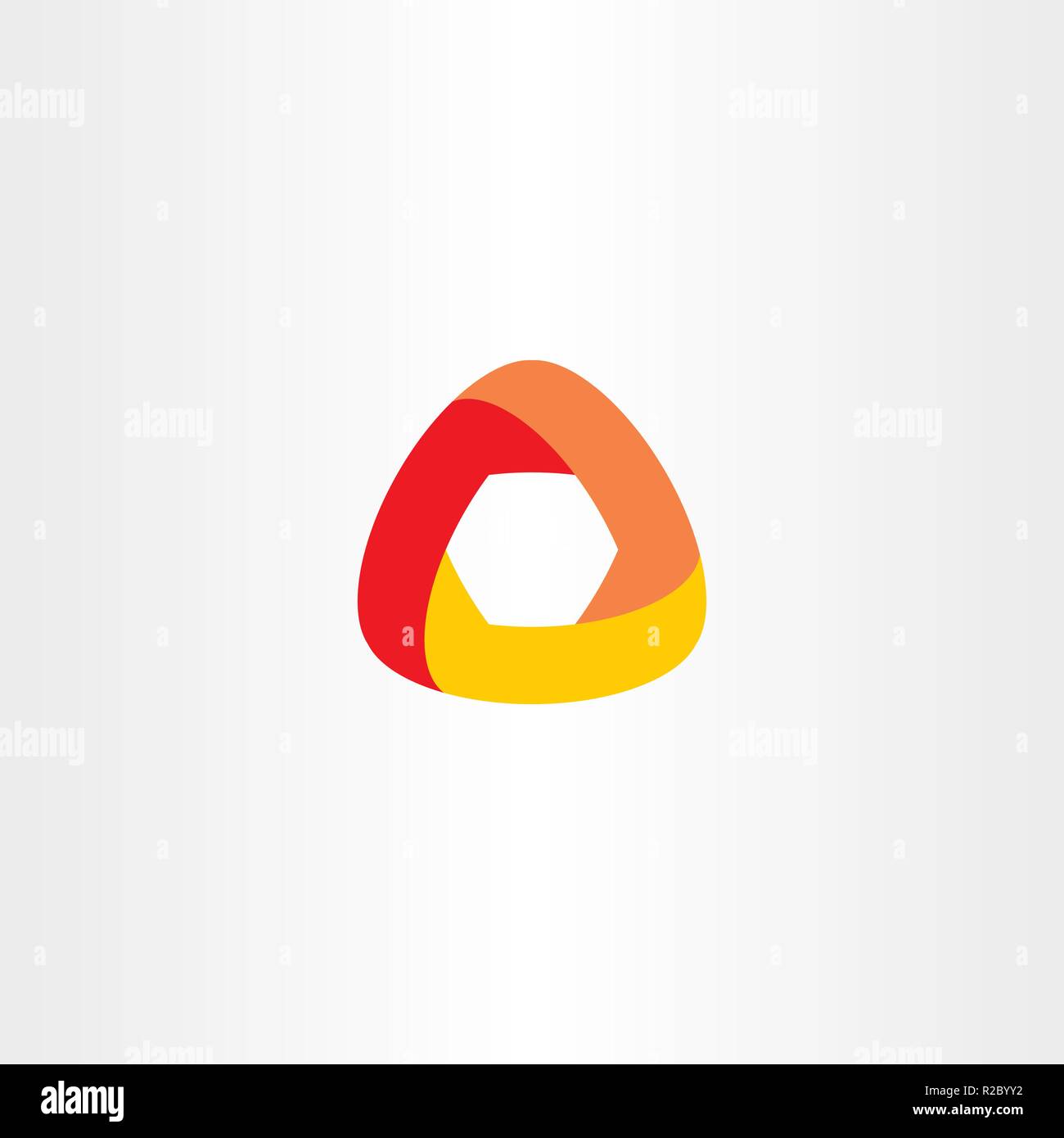 triangle and hexagon business abstract logo Stock Vector Image & Art ...