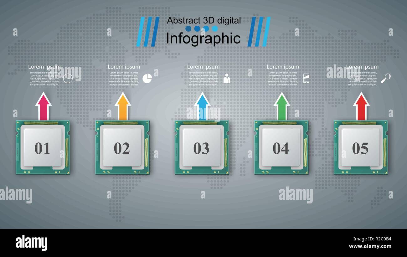 Computer infographic hi-res stock photography and images - Alamy
