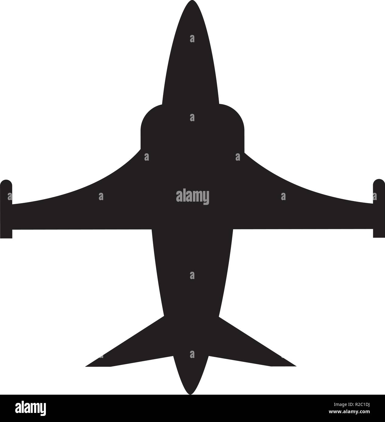 Isolated military jet design Stock Vector Image & Art - Alamy