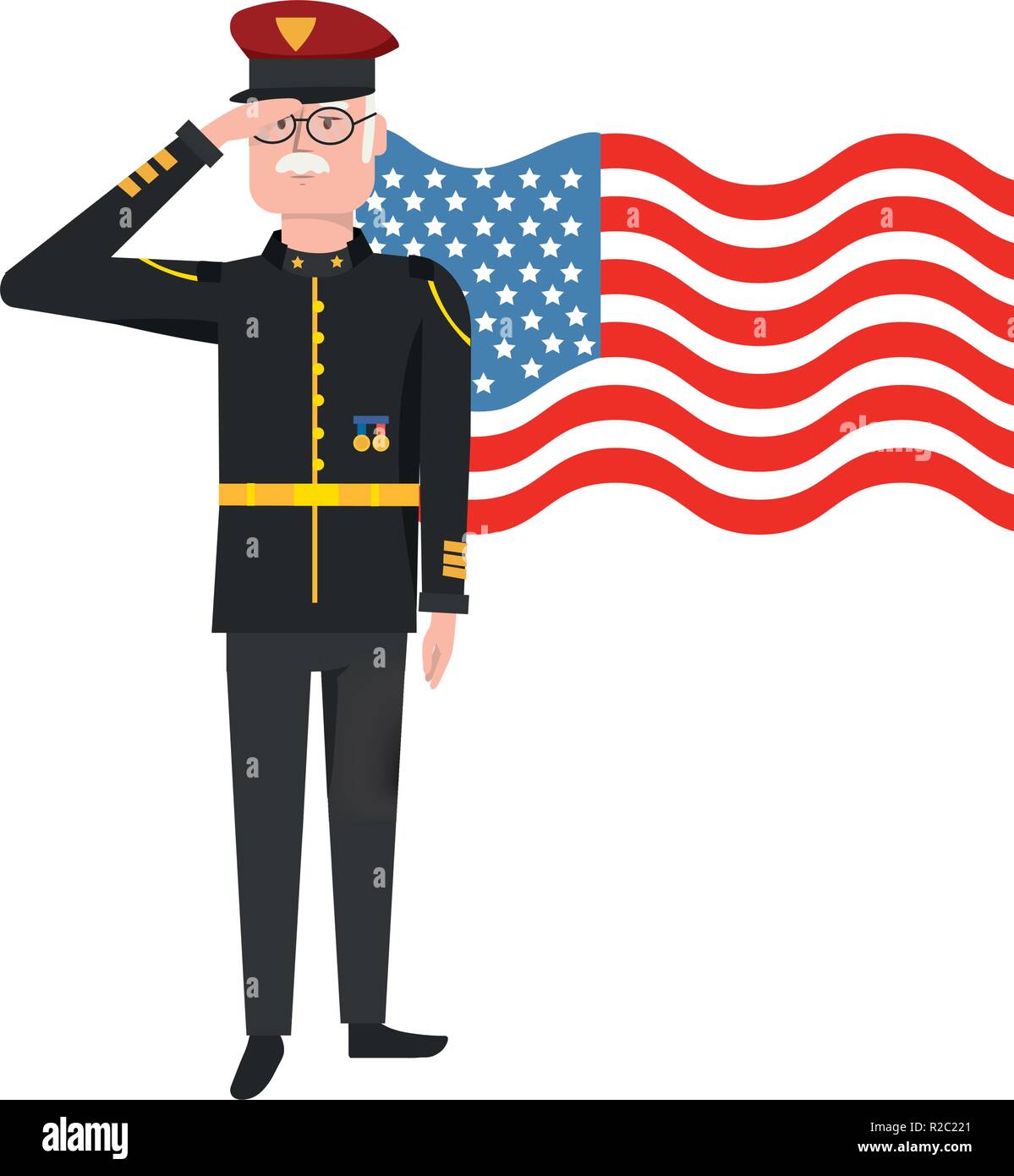 marine force man design Stock Vector Image & Art - Alamy