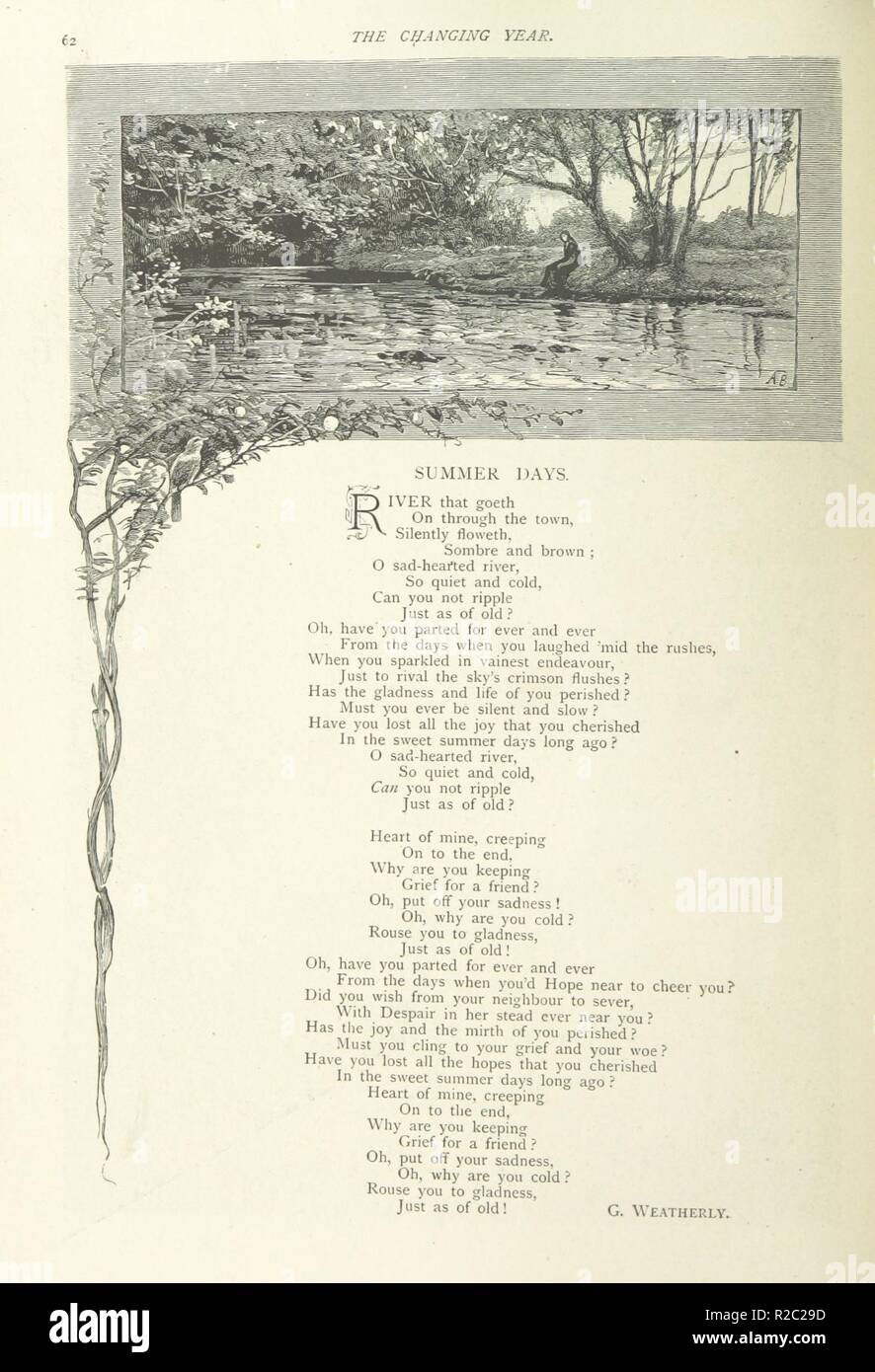 Changing year being poems pictures hi-res stock photography and images ...