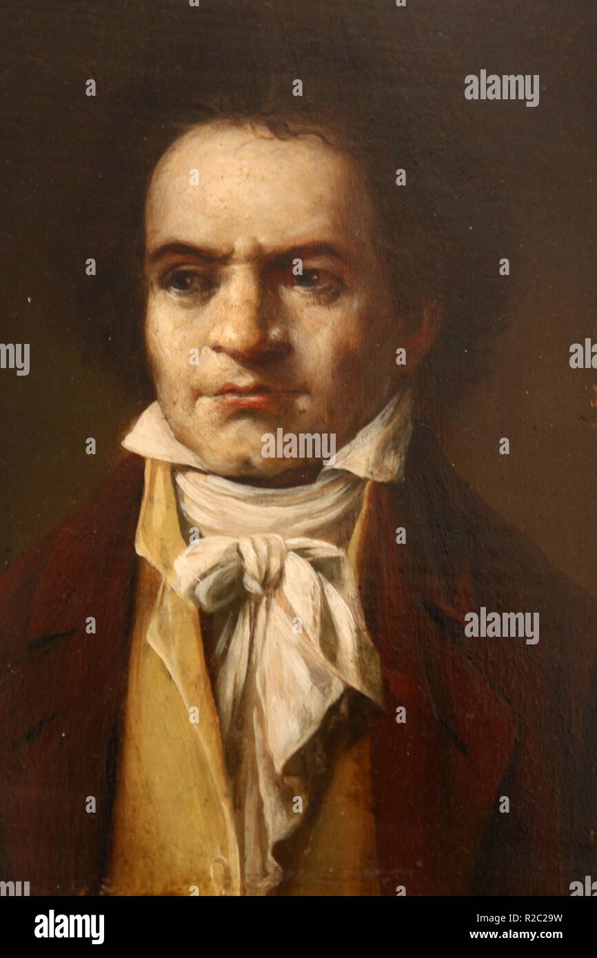 Portrait von ludwig van beethoven hi-res stock photography and images ...