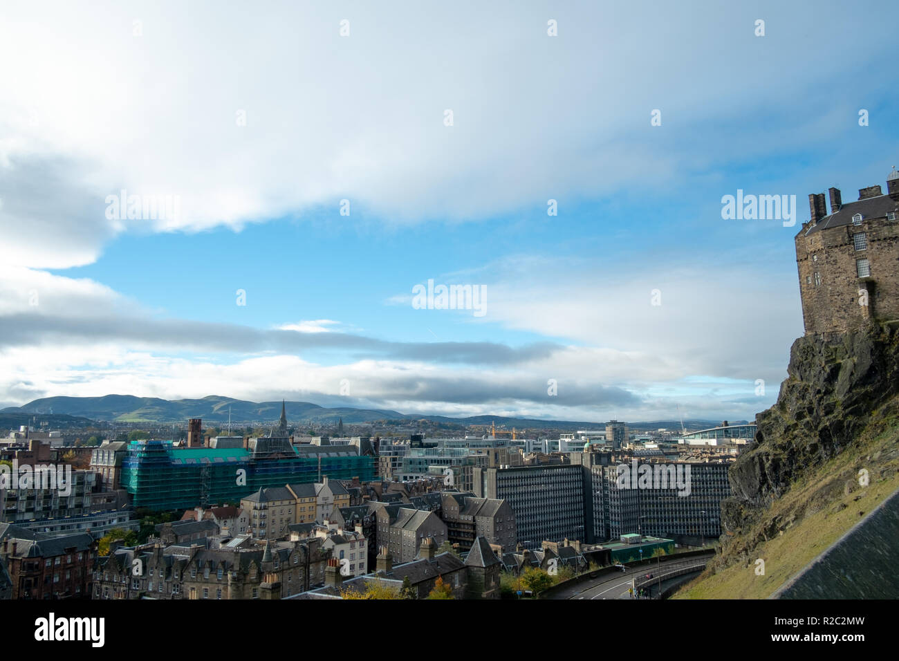 View from edinburgh castle hi-res stock photography and images - Alamy