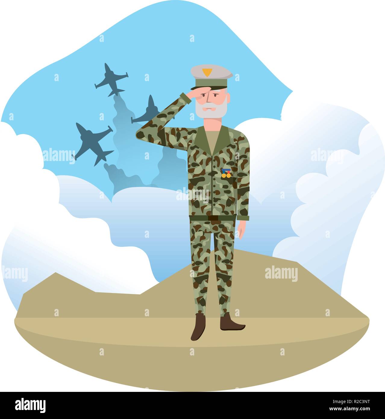 military force man design Stock Vector Image & Art - Alamy