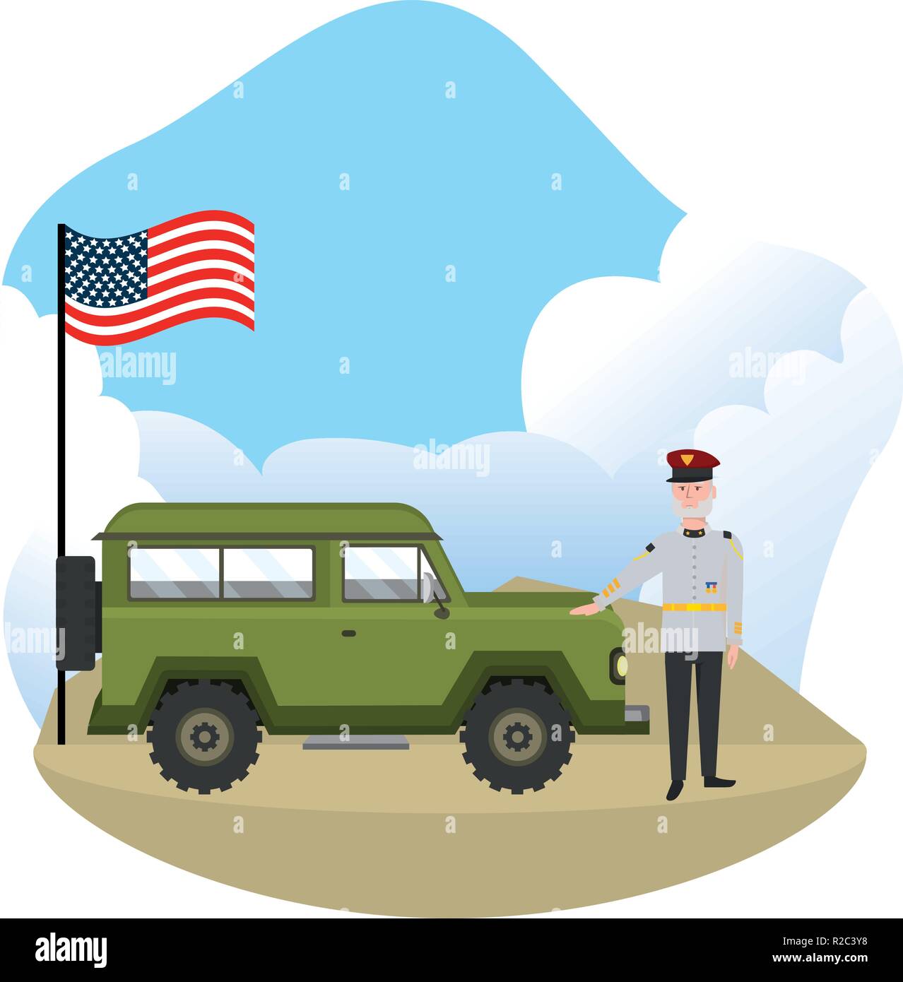 American navy uniform Stock Vector Images - Alamy
