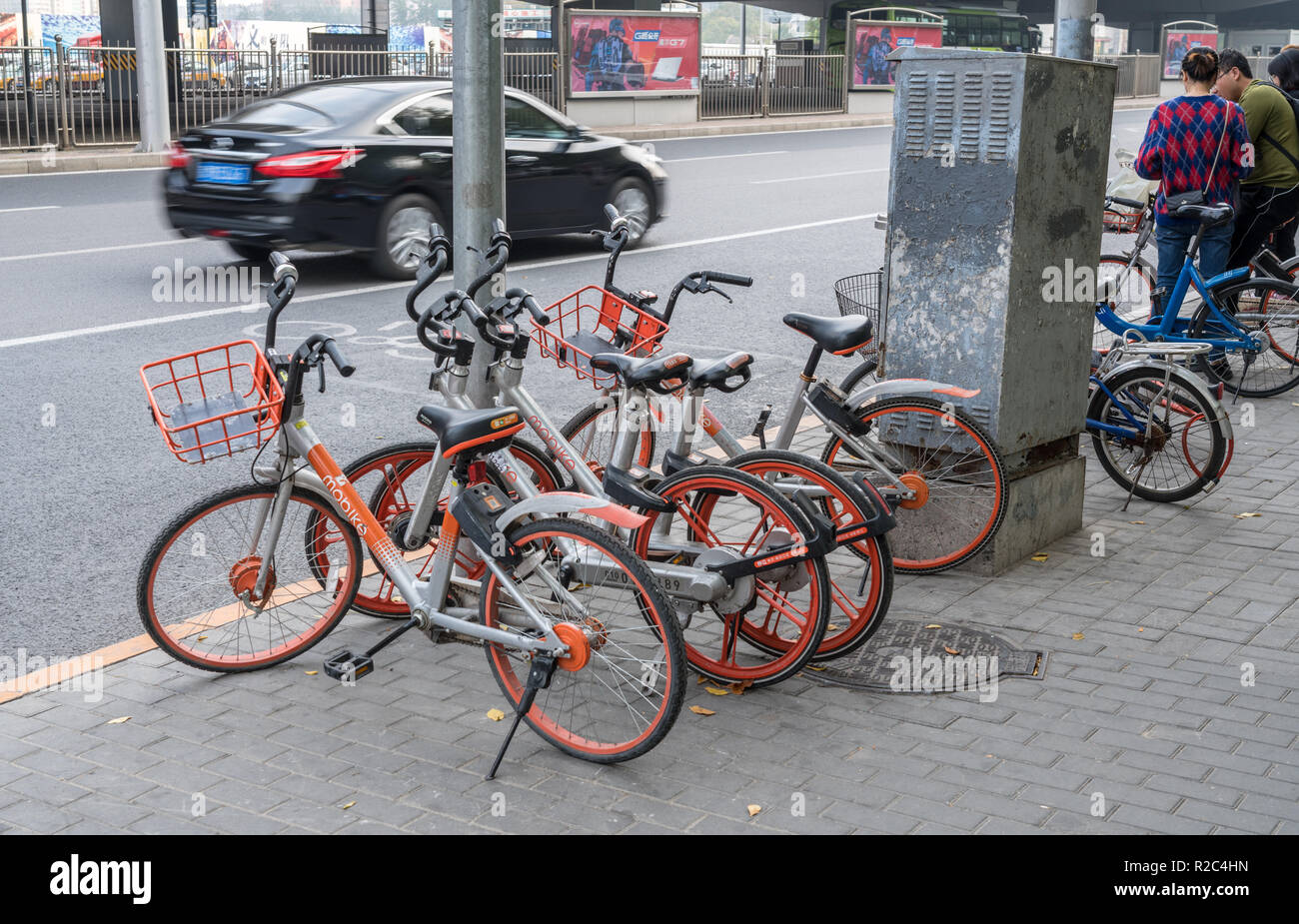 Bicycles beijing hi-res stock photography and images - Alamy
