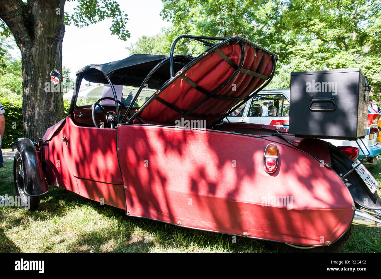 Jawa Velorex 350 is originally a three-wheeled carriage with a leather ...