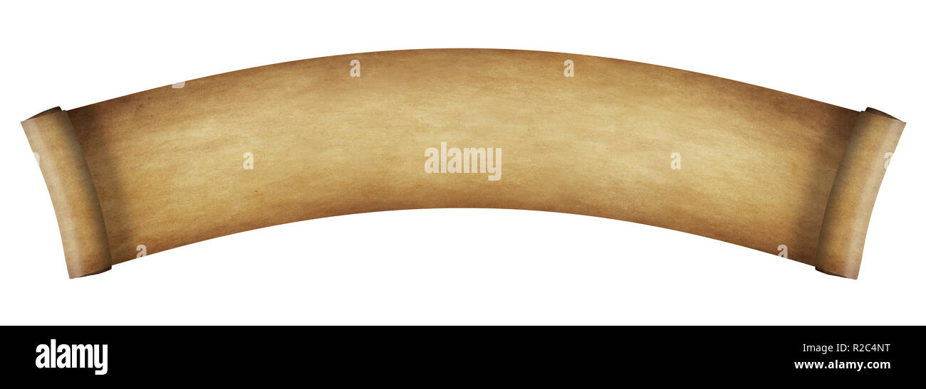 Aged scroll paper hi-res stock photography and images - Alamy