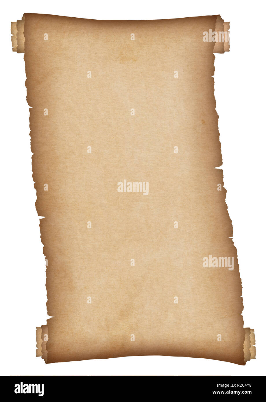 Antique paper scroll 2 Stock Photo - Alamy