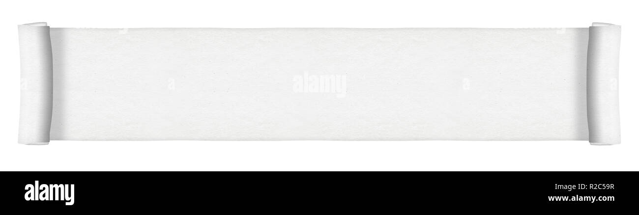 Paper scroll long hi-res stock photography and images - Alamy