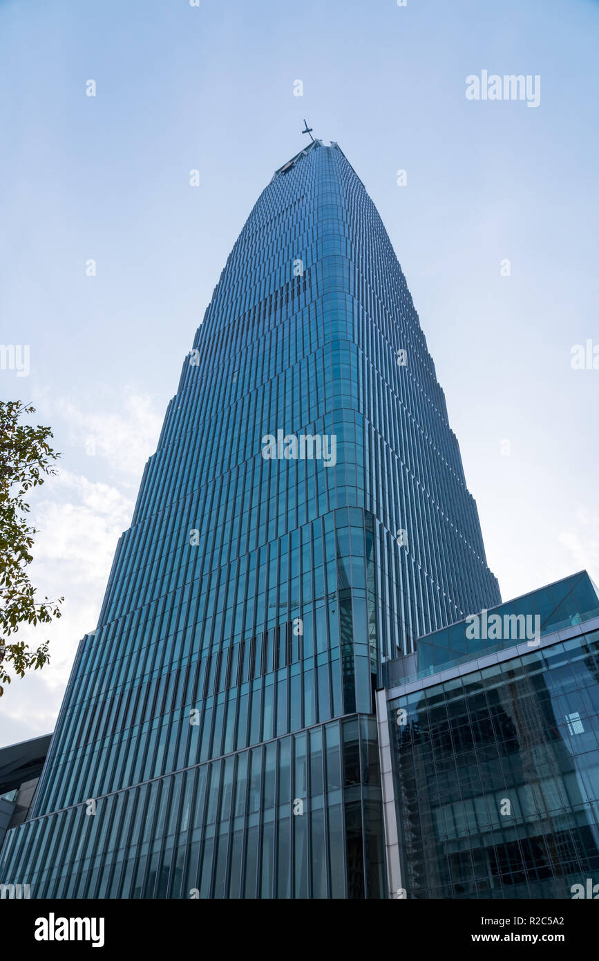 China World Trade Center in City Business District in Beijing Stock ...