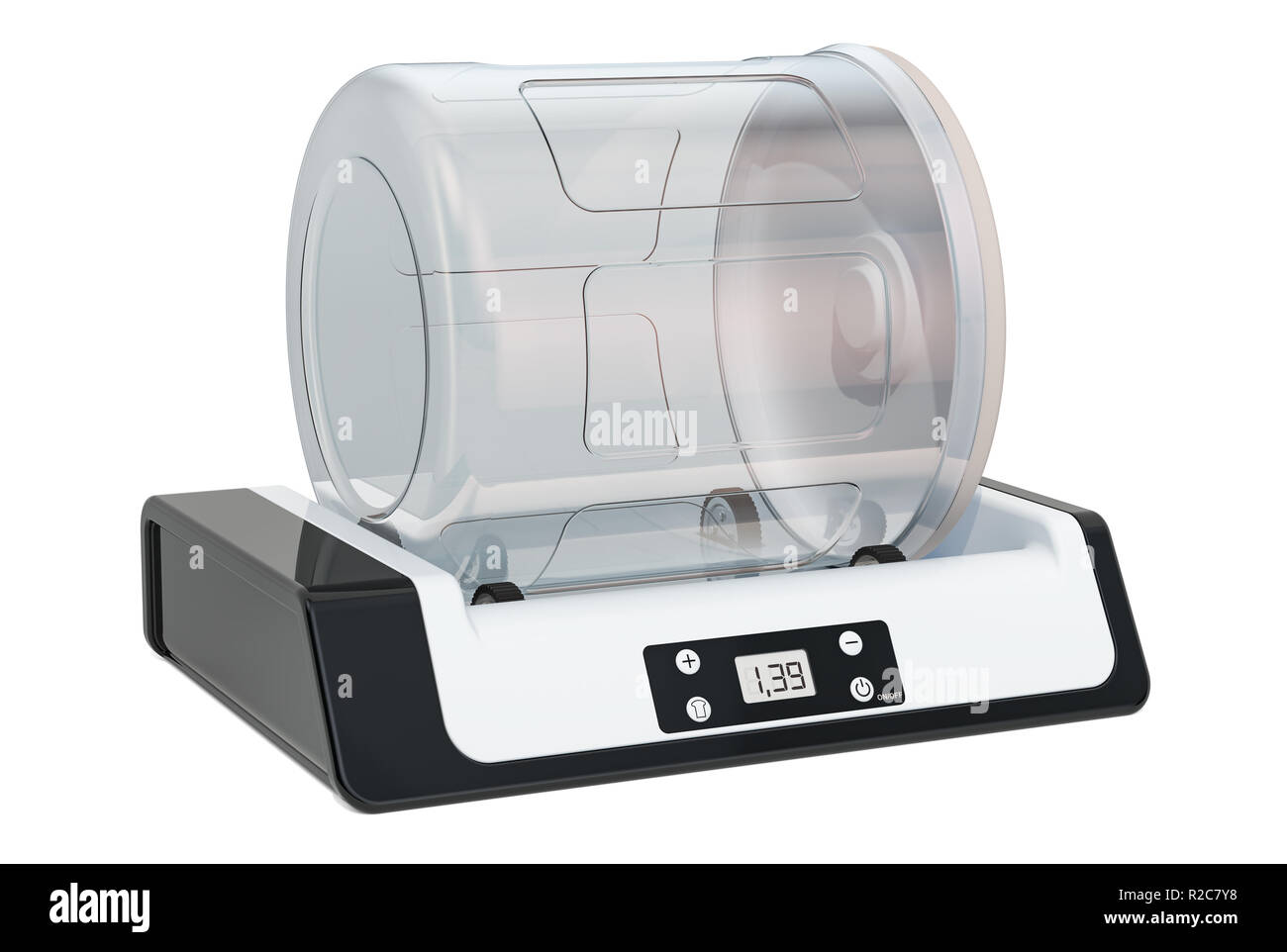 Modern electrical vacuum marinator. 3D rendering isolated on white ...