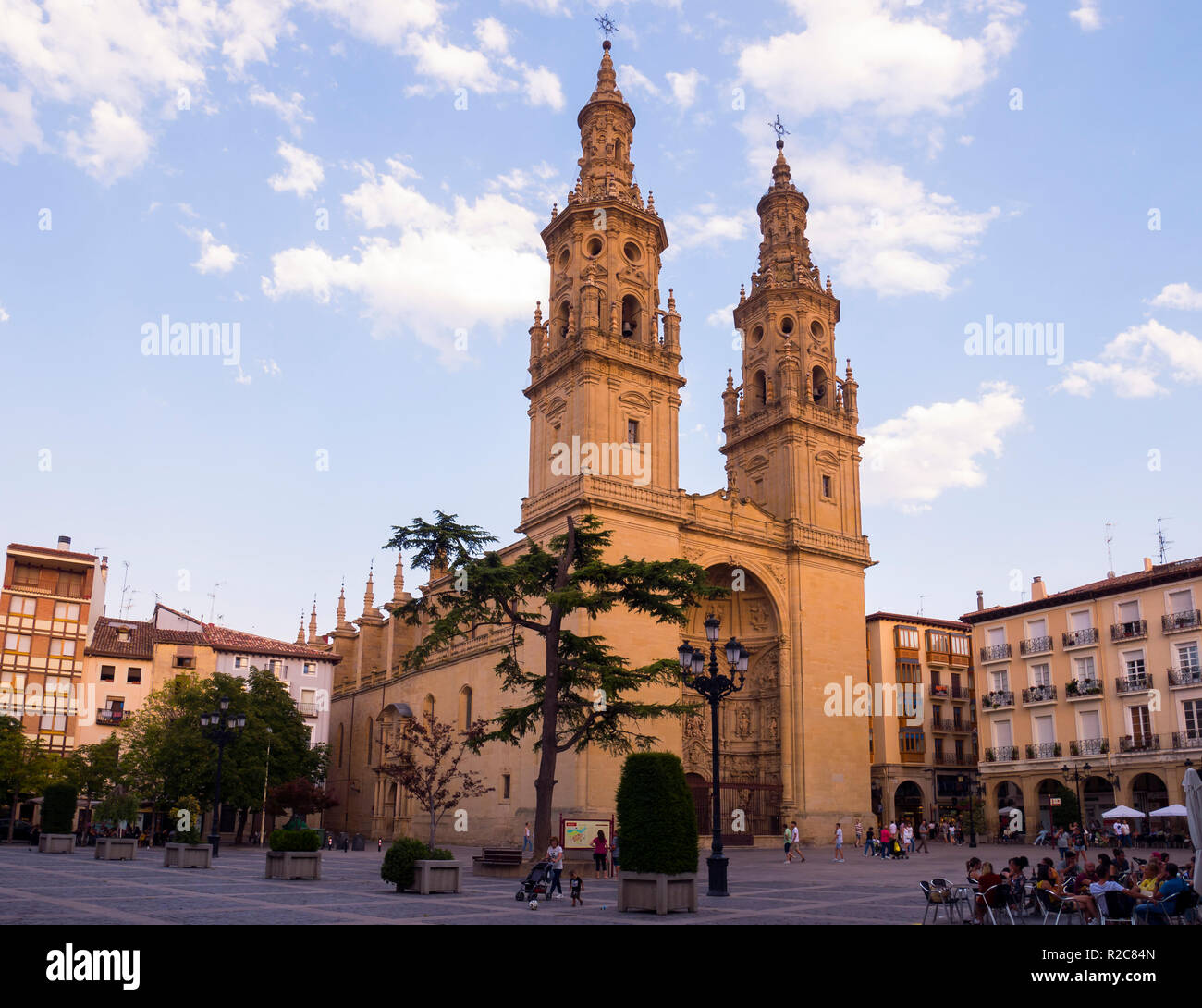 Concatedral de Santa María de la Redonda. Logroño. La Rioja. España ...