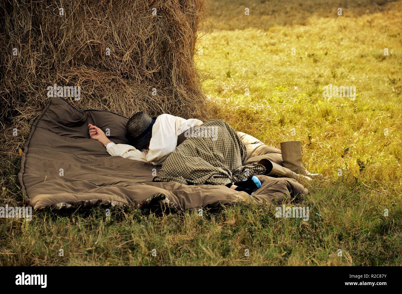 Resting Under A Tree