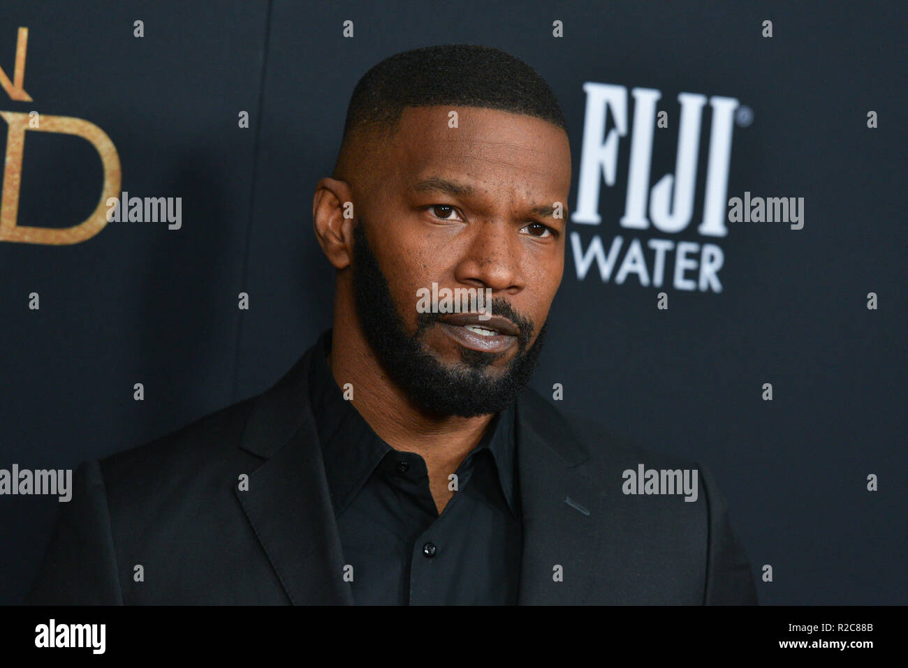 Jamie Foxx attends the 'Robin Hood' New York screening at AMC Lincoln ...
