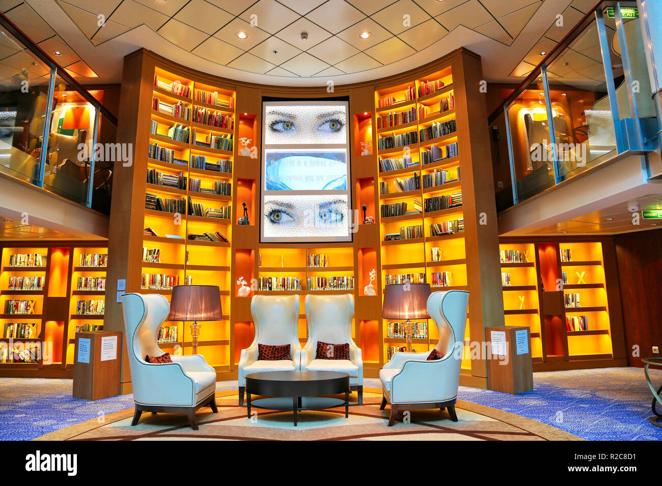 Cruise ship interior inside hi-res stock photography and images - Alamy