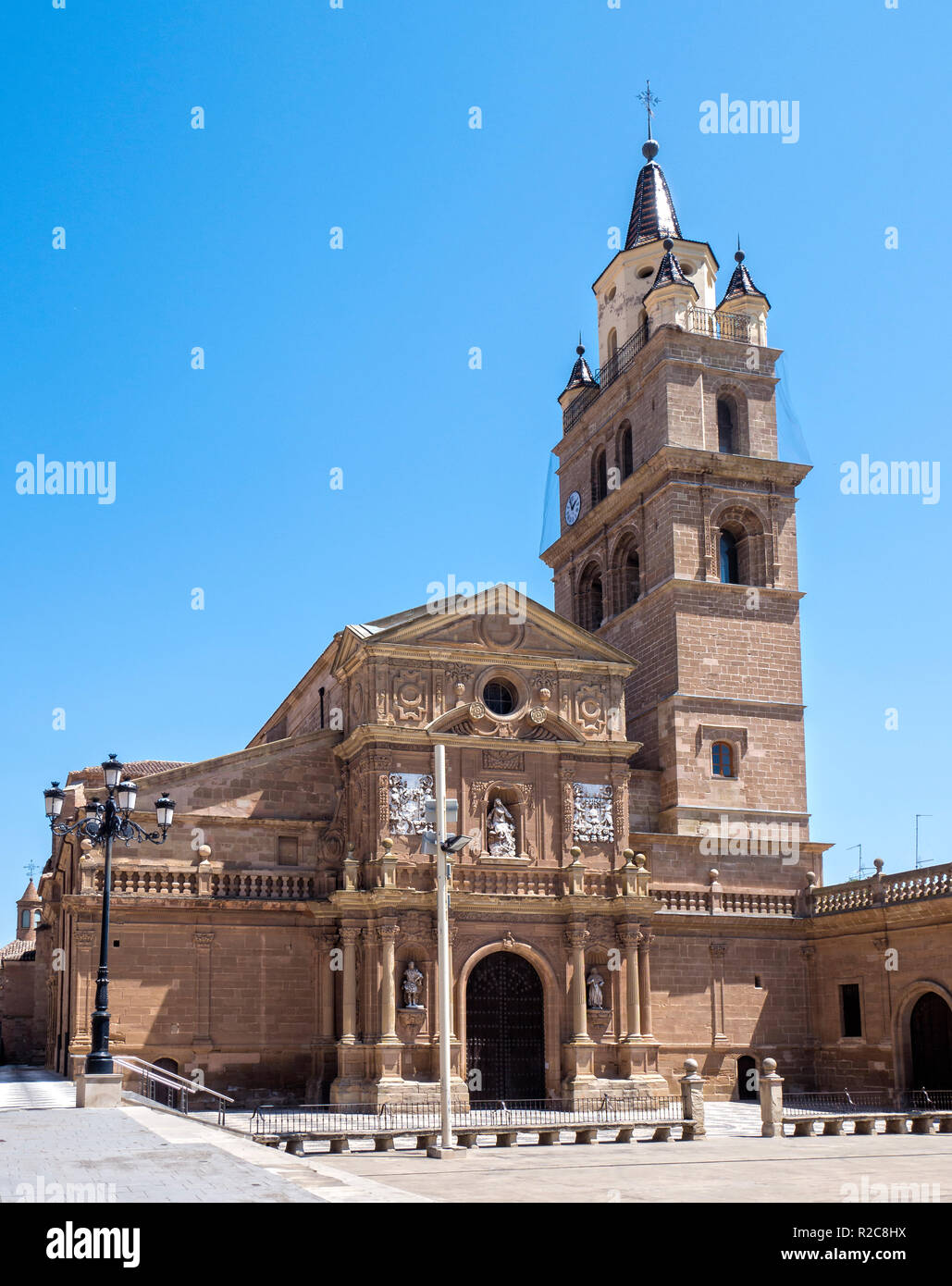 Catedral de Santa María de Calahorra. La Rioja. España Stock Photo - Alamy
