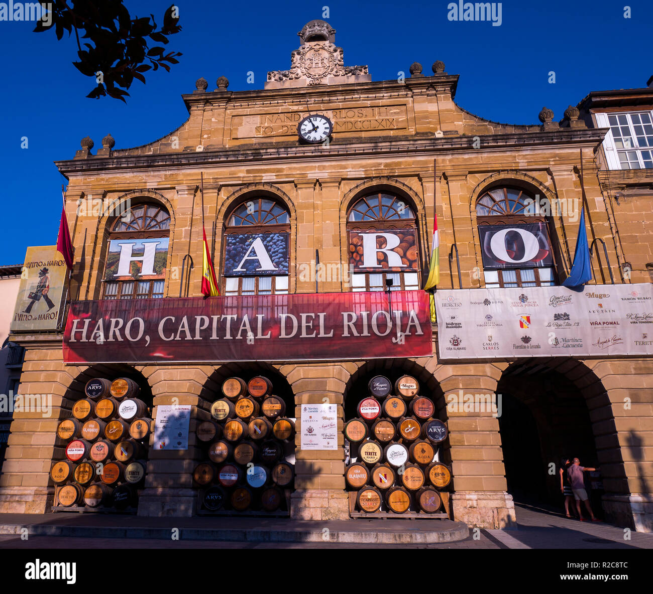 Haro capital of rioja hi-res stock photography and images - Alamy